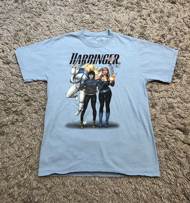 Harbinger Comic T Shirt Size Medium Blue Cotton Tee Size Medium | eBay