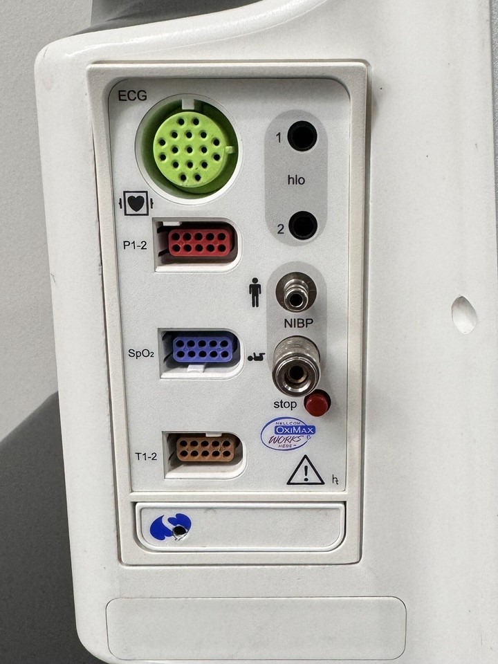 Spacelabs Qube 91390 Monitor w/ Oximax Spo2, ECG, TEMP, NIBP - Same Day ...