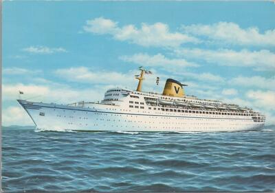 Postcard Ship Sitmar Cruises TSS Fairsea TSS Fairwind | eBay