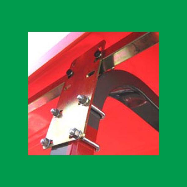 Tractor Standard Canopy Hoop Type Curved Square Top ROPS Mounting Kit ...