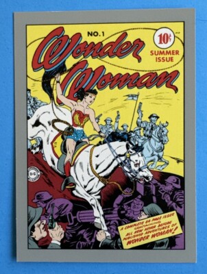 DC Comics WONDER WOMAN #1 1992 Classic Cover Trading Card #178 Series 1 ...