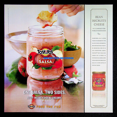 Tostitos Creamy Slasa Dip Frito-Lay 2008 Trade Print Magazine Ad Poster ...