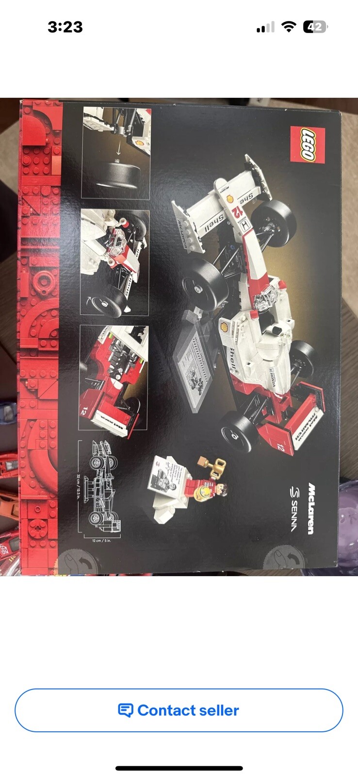 LEGO Icons: McLaren MP4/4 & Ayrton Senna (10330) | eBay