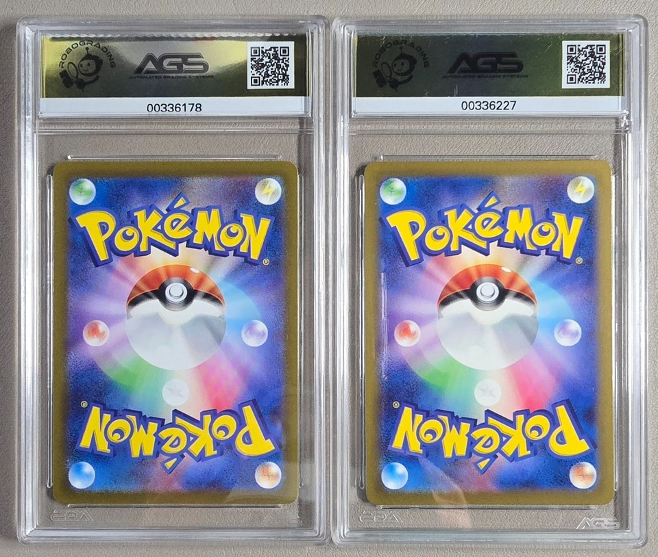 Pokémon TCG Graded Slab Lot Of 2 AGS 9.5-10 GEM MINT Japanese Cards | eBay