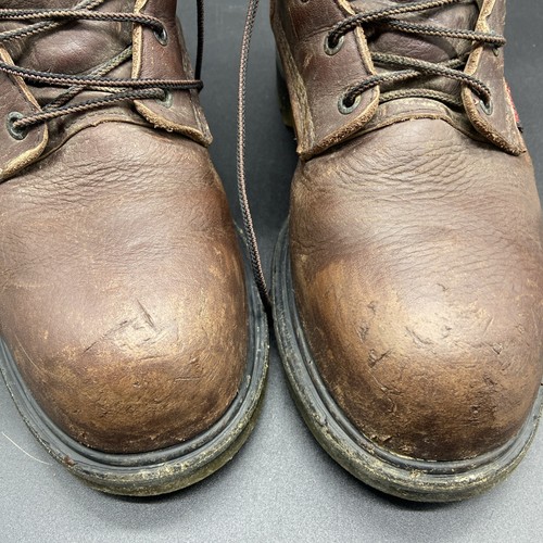 Red Wing 2414 Boots Men’s Size 10 D Brown Leather Steel Toe Work 9 ...