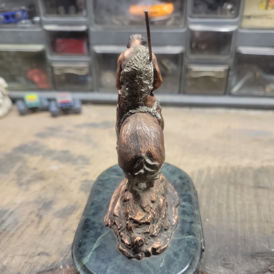 Vintage J. E. Fraser End Of The Trail Western Sculpture Native Statue ...