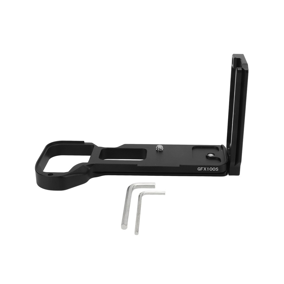 ༝Metal Quick Release L Plate Bracket Holder Hand Grip For Fuji GFX100S ...
