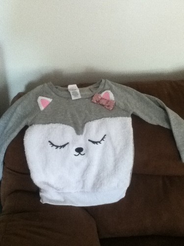 Little girl cat sweater size 5 | eBay