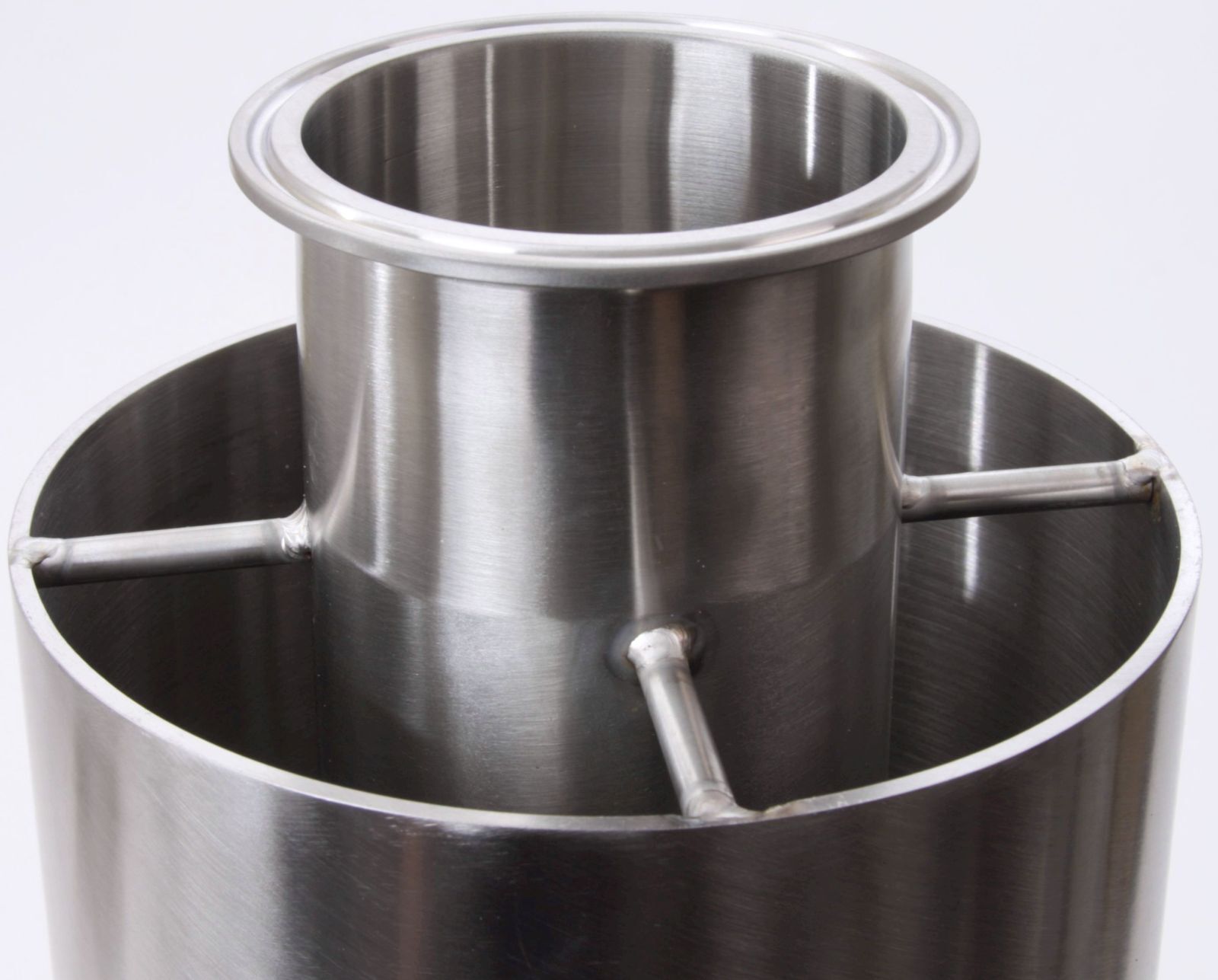 Dry Ice Spool | Tri Clamp 3 inch x 24 in - SS304 & 2 in Sleeve & 1 in ...