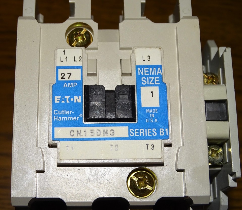 NEW CN15DN3AB contactor, Cutler-Hammer, EATON, Made in the USA, CN15DN3 ...