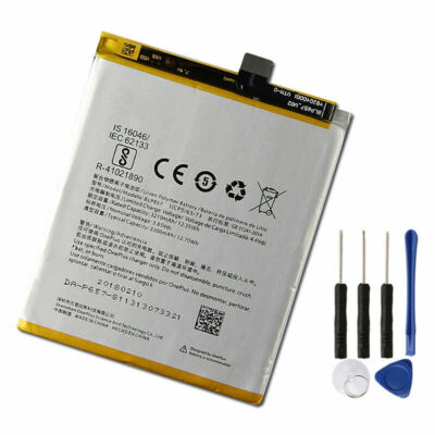 OnePlus Six 6 Replacement Battery BLP657 3300mAh + Tools Set | eBay