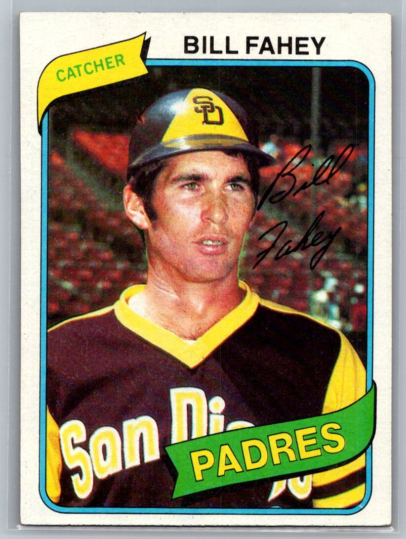 1980 Topps #44 Bill Fahey San Diego Padres Baseball Card | eBay