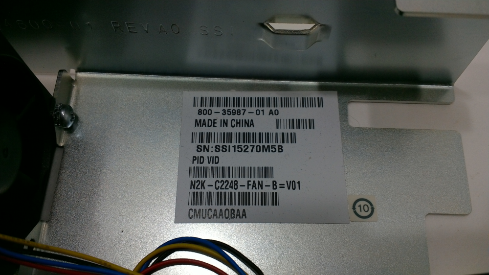 Cisco N2K-C2248-FAN-B Nexus 2224TP, 2248TP, and 2248TP-E FEX Fan Module ...