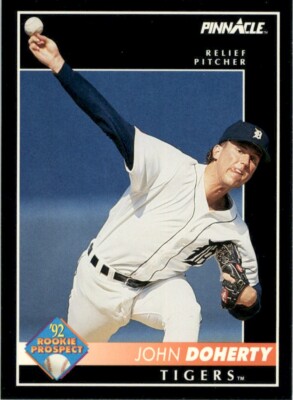 1992 Pinnacle John Doherty Detroit Tigers #513 Baseball Card | eBay