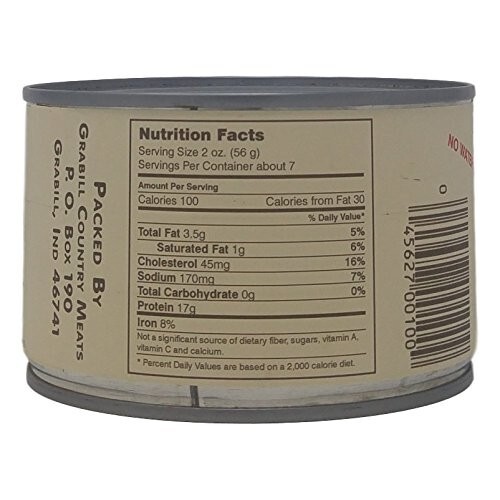 12 Cans- Grabill Country Meats Canned Beef Chunks 13oz Can Favorite ...