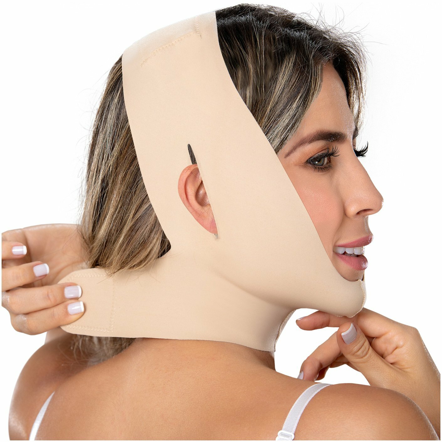 Faja Mentonera Post Surgical Chin face lifting Strap Mentoplasty Facial ...