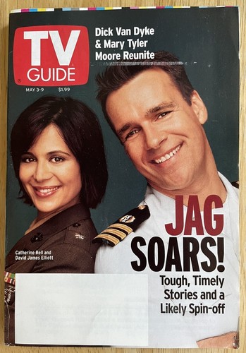 TV Guide: May 3-9, 2003 - JAG --Dick Van Dyke/Mary Tyler Moore | eBay