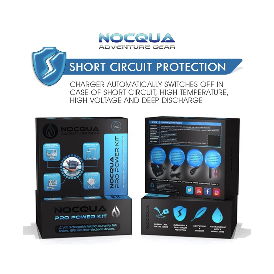 Pro Power Water-Resistant Battery and Charger Kit - Compatible with GPS ...