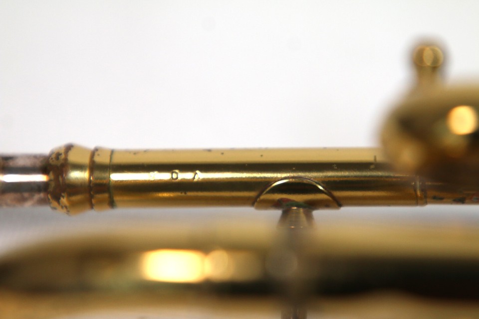 C.G. Conn Victor 80A Cornet 1946 Serial 363671 w/ Vincent Bach Mout ...