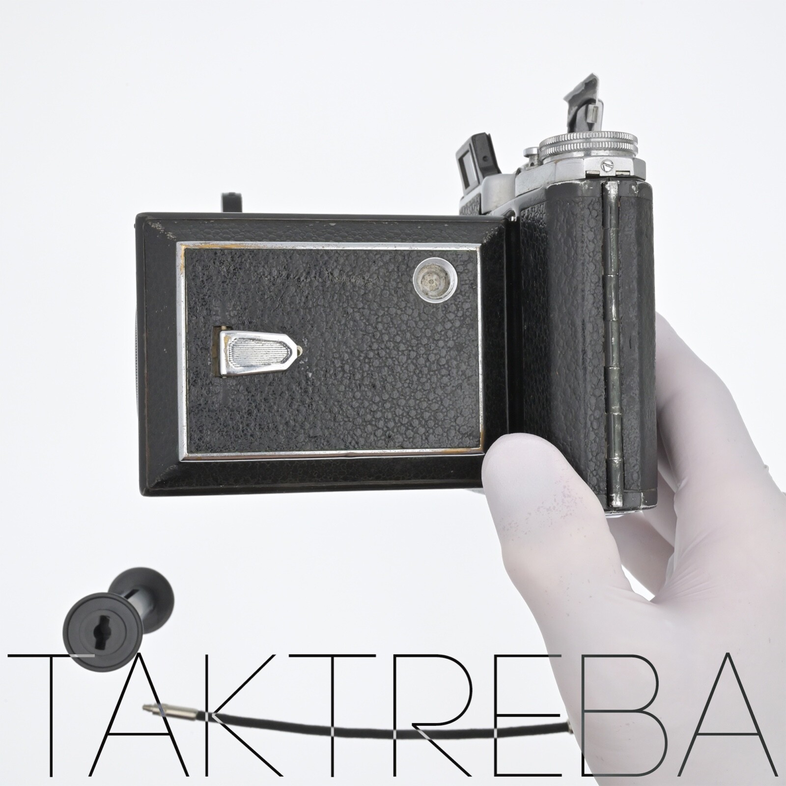 Moskva-4 MOCKBA-4 Folding Camera 6x9 & 6x6 w/Case, Lens Industar KMZ ...