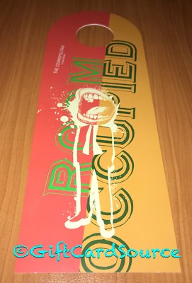 THE COSMOPOLITAN ROOM OCCUPIED DND SIGN LAS VEGAS HOTEL SHOUTING MOUTH ...