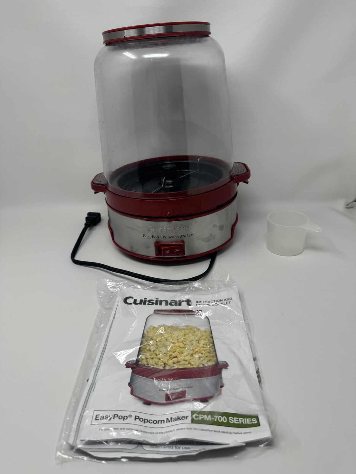 Cuisinart EasyPop Electric Popcorn Maker CPM-700 Popcorn Maker - Grey ...