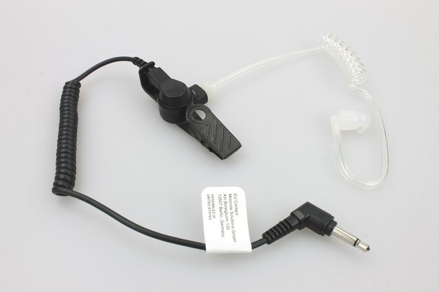 Motorola Pmln7560 Ohrhörer 3 5mm mit Akustikschlauch Schallschlauch ...