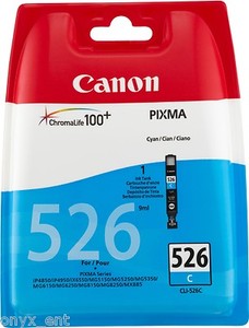 Genuine Canon CLI-526C Cyan Ink Cartridge for Pixma MG5250 MG5300 ...