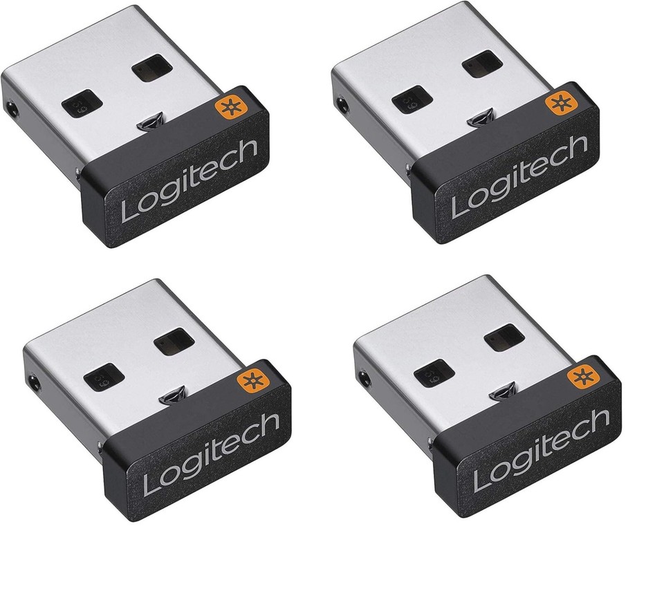 Logitech USB Unifying Receiver Dongle 910-005235 for Mouse & Keyboard ...