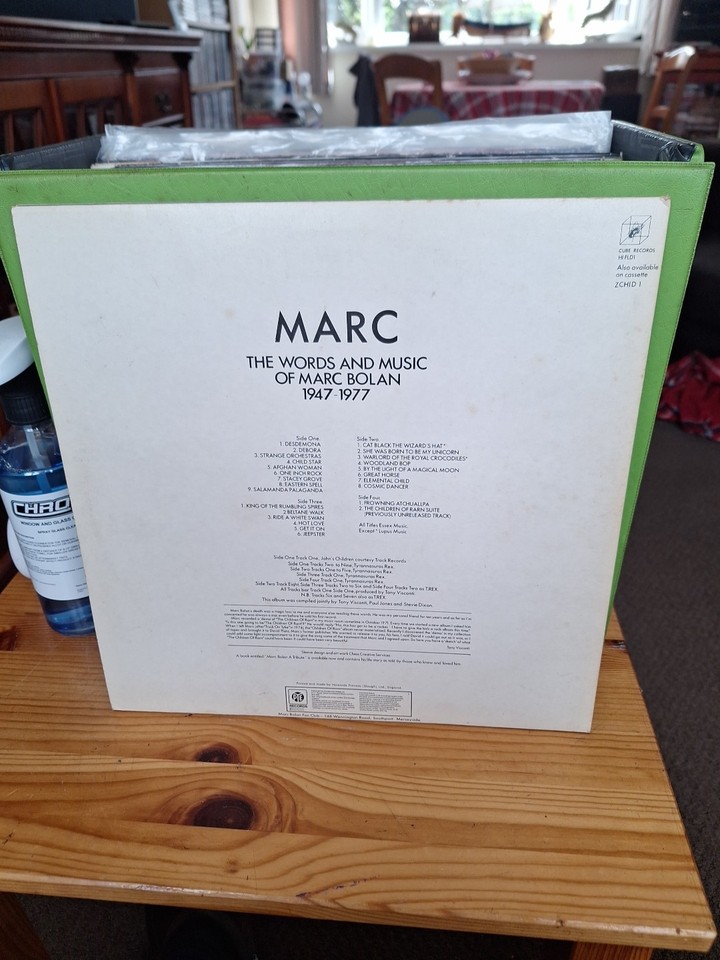 Marc Bolan Double Album 12" Vinyl | eBay UK