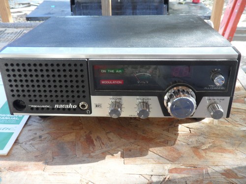 Realistic Navaho TRC-431 CB Radio Base Station Untested No Cords or Mic ...