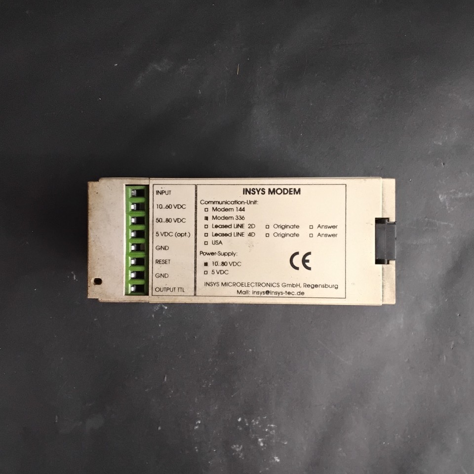 INSYS RS-232C MODEM UNIT ($60 OBO) | eBay