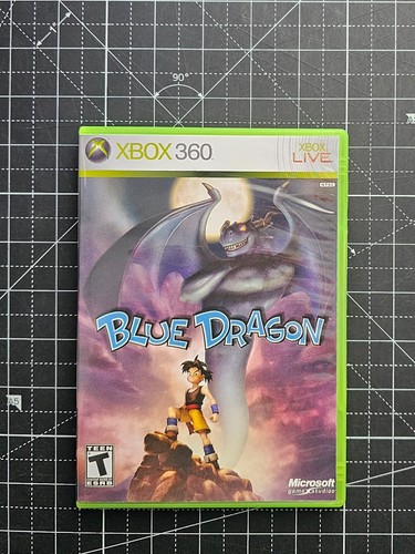 Xbox 360 Blue Dragon Custom Case - NO Game No Manual | eBay