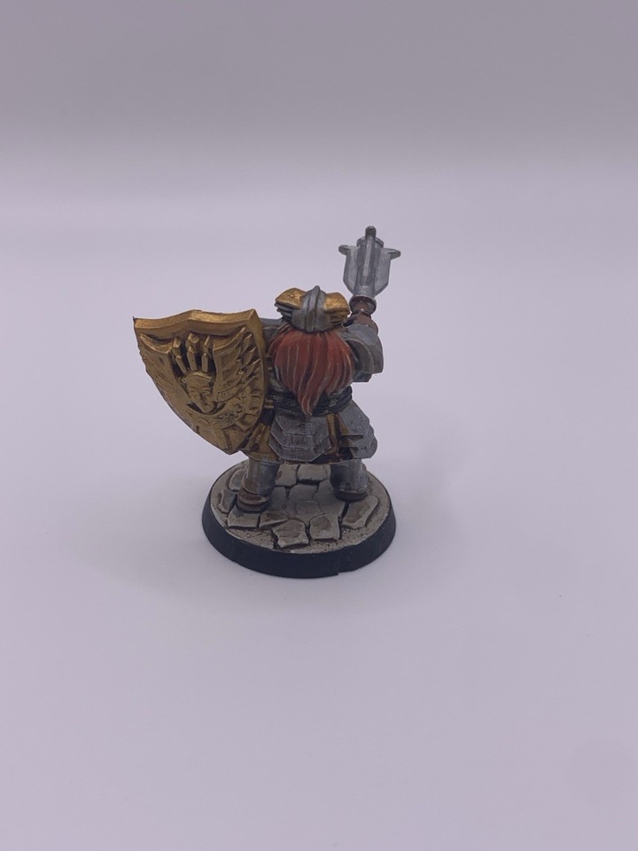 Dwarvin Cleric/fighter Dnd Miniature With Shield And Mace | eBay