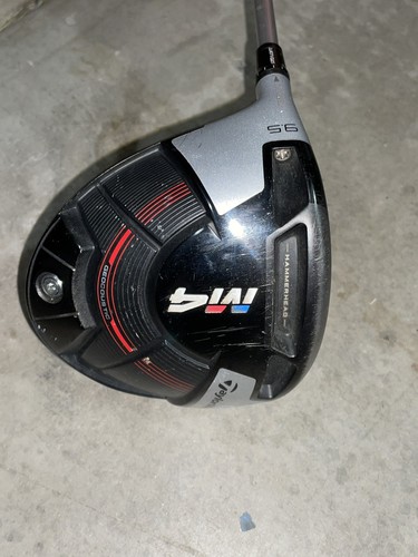 Used TaylorMade M4 9.5* Driver Atmos 6X Extra Stiff Flex Graphite ...
