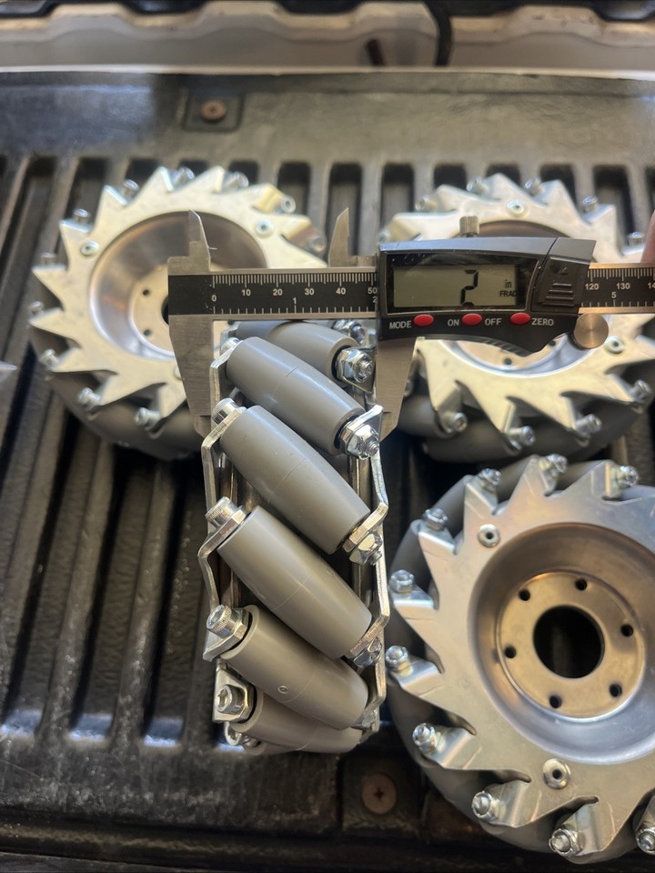 152mm Mecanum wheels for robot (FTC or similar) | eBay