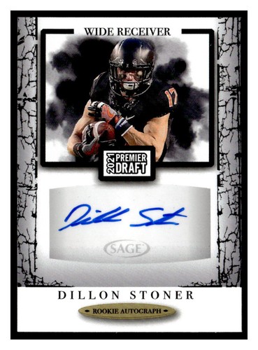 DILLON STONER 2021 SAGE Premier Draft AUTO AU Autographs Auto | eBay
