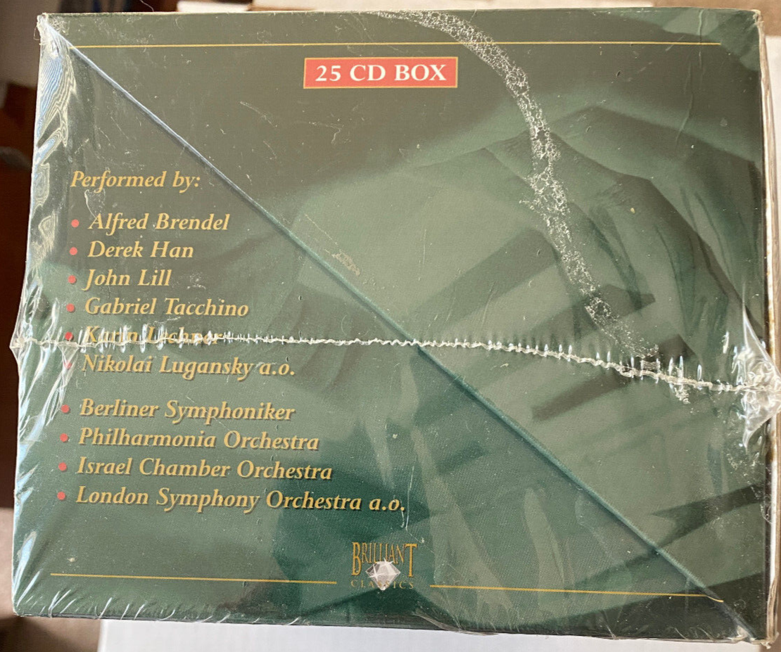 THE PIANO CONCERTO COLLECTION 25 CD BOX SET | eBay