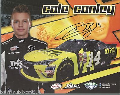 SIGNED 2015 CALE CONLEY "IAVA IRAQ AFGHAN VETERANS" #14 NASCAR XFINITY ...