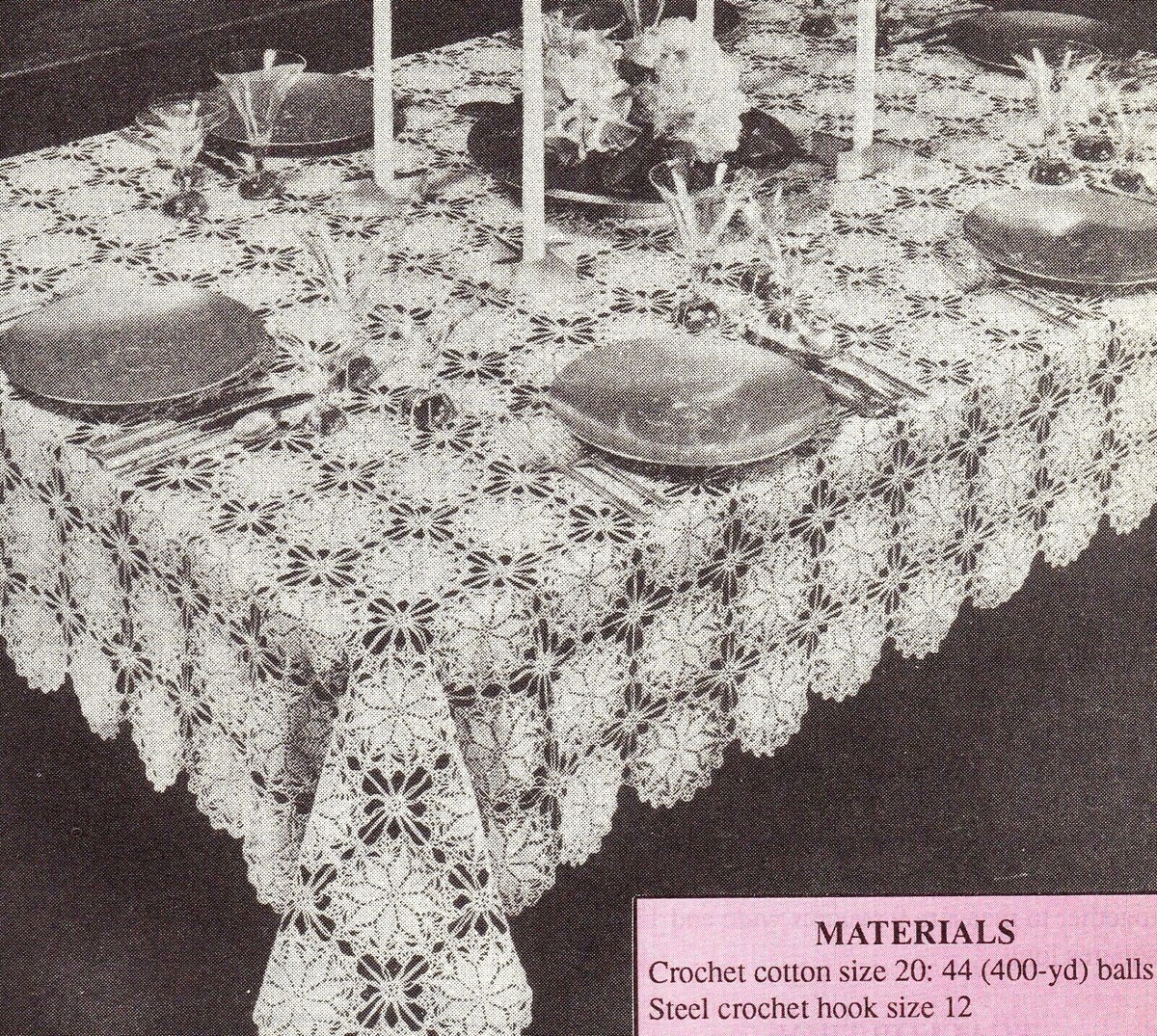Vintage Thread Crochet Patterns Free Crochet Patterns Mezzacraft
