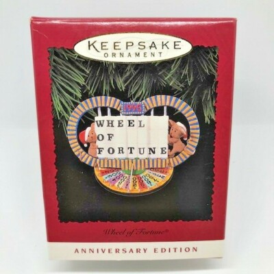 Wheel of Fortune 1995 Hallmark Keepsake Christmas Ornament NOS | eBay