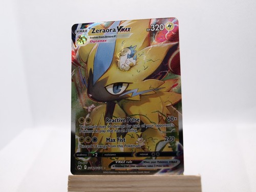 2022 Pokemon Crown Zenith Full Art VMAX Zeraora Dynamax GG42/GG70 | eBay