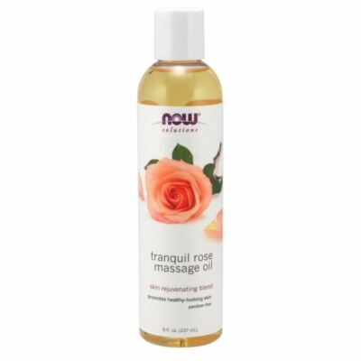 Tranquil Rose Massage Oil 8 Oz By Now Foods | eBay