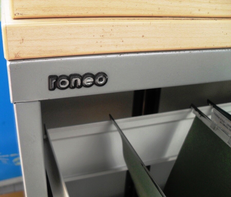 Roneo Tambour Office Cabinet Cupboard A4 Lateral Folder Files Bookshelf ...