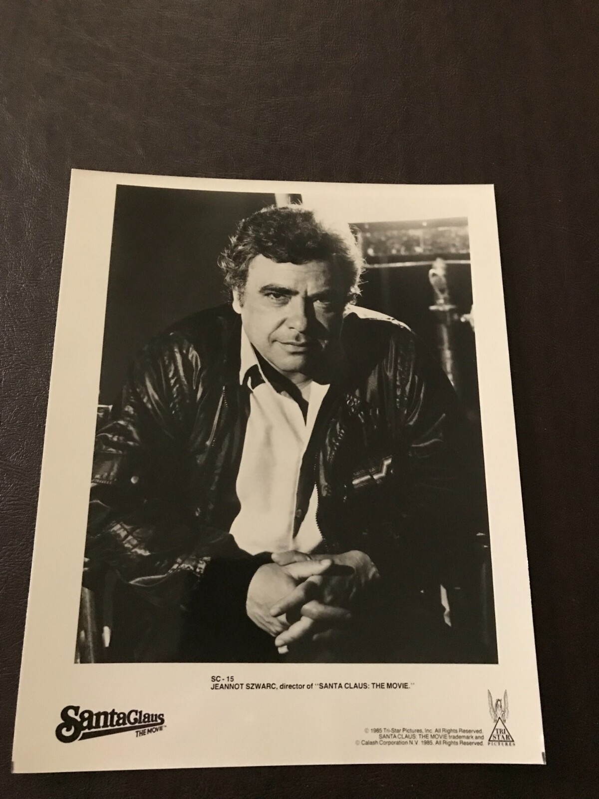 VINTAGE ORIGINAL 8X10 PUBLICITY PHOTO STILL SANTA CLAUS- DIRECTOR OF ...