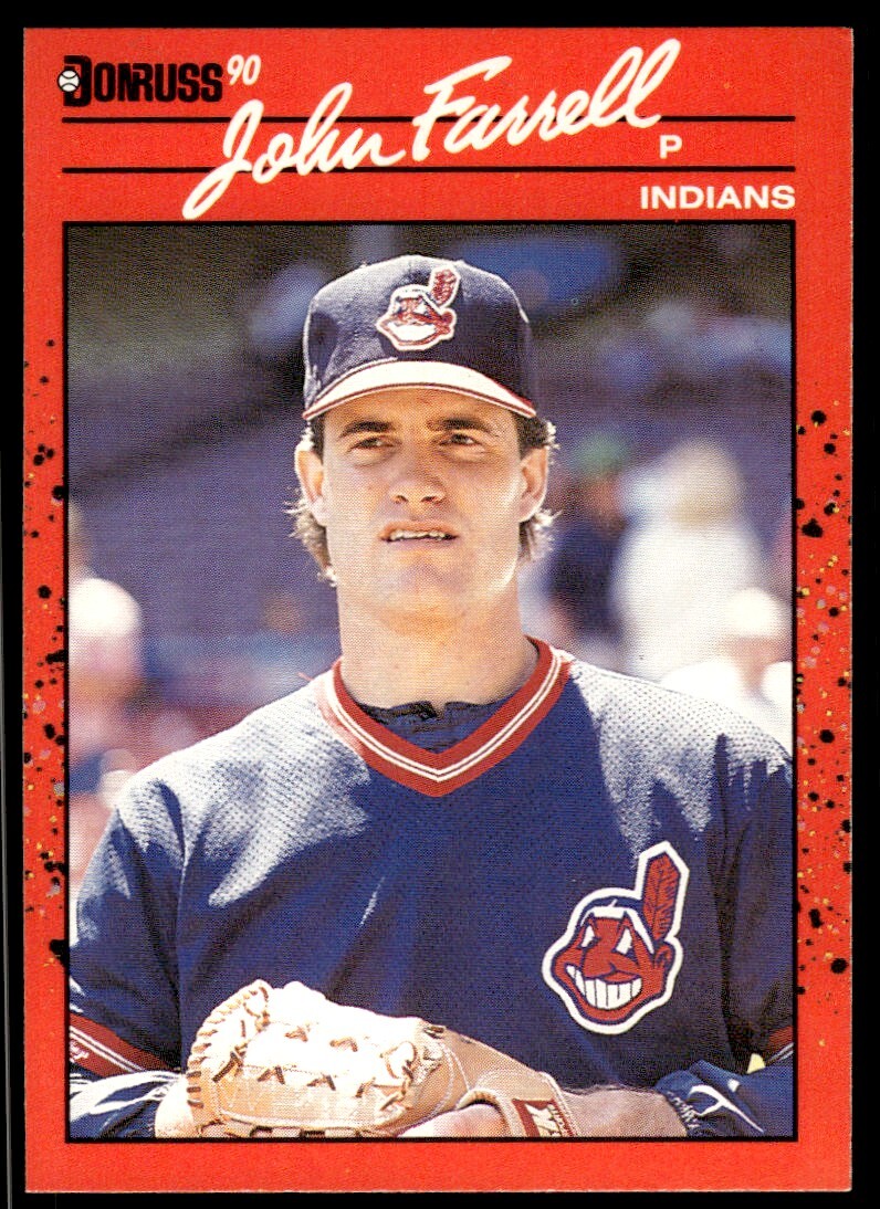 1990 Donruss Baseball Card John Farrell Cleveland Indians #232 | eBay