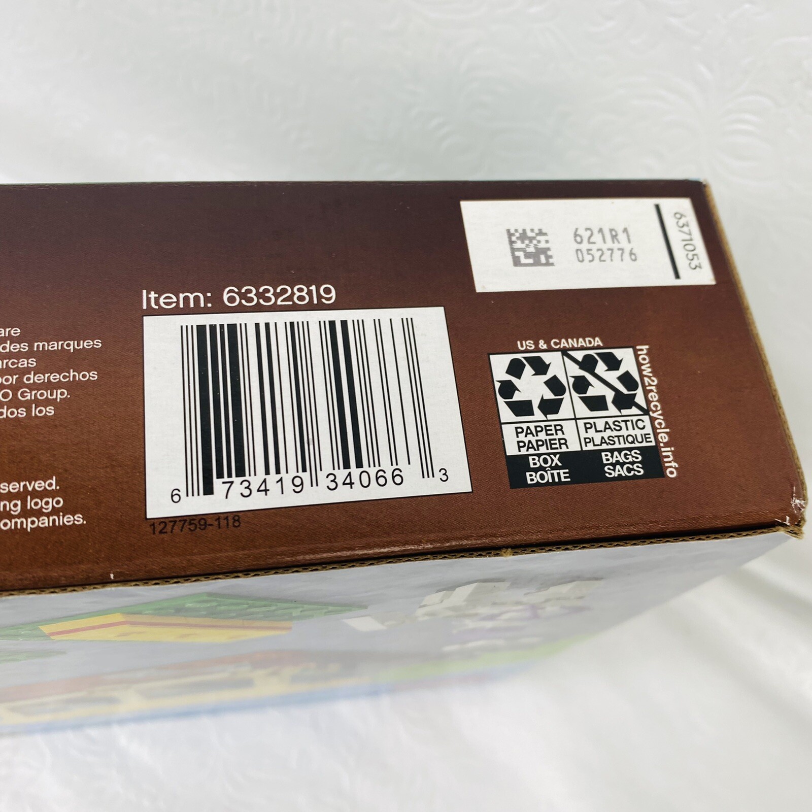 LEGO Minecraft 21171 The Horse Stable Building Kit w 241 Pieces Ages 8 ...