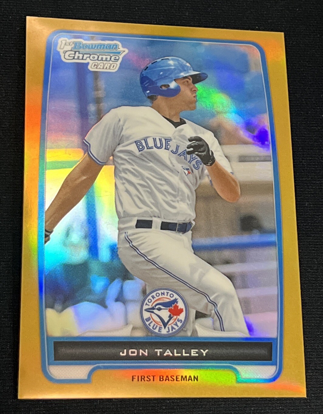 2012 Bowman Chrome Prospects Gold Refractor 09/50 Jon Talley #BCP133 ...