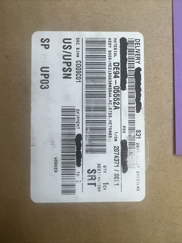 DE94-05552A Microwave Door | eBay