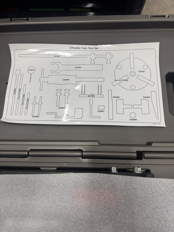OTC 6689 Chrysler/Jeep Cam Tool Set New 731413047787| eBay